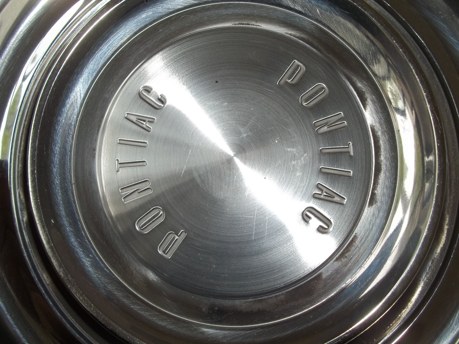 1958 58 Pontiac Hubcap Rim Wheel Cover Hub Cap 14" OEM USED SET 4 | eBay