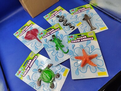 fun express Ocean Grow animals, pack of 6 animals that growTY027) | eBay