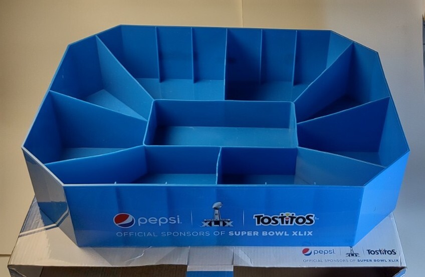 Pepsi Tostitos Snack Stadium Football 2014 Super Bowl Serving Appetizer ...