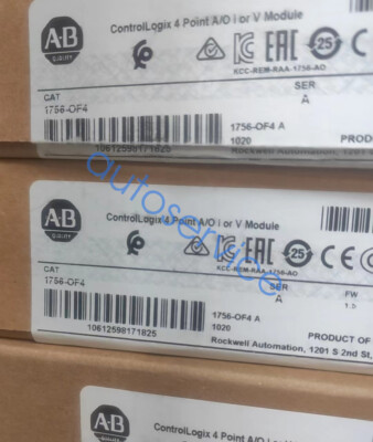 NEW Sealed 1756-OF4 ControlLogix 4 Pt A/O I or V Module 1756OF4 Via ...
