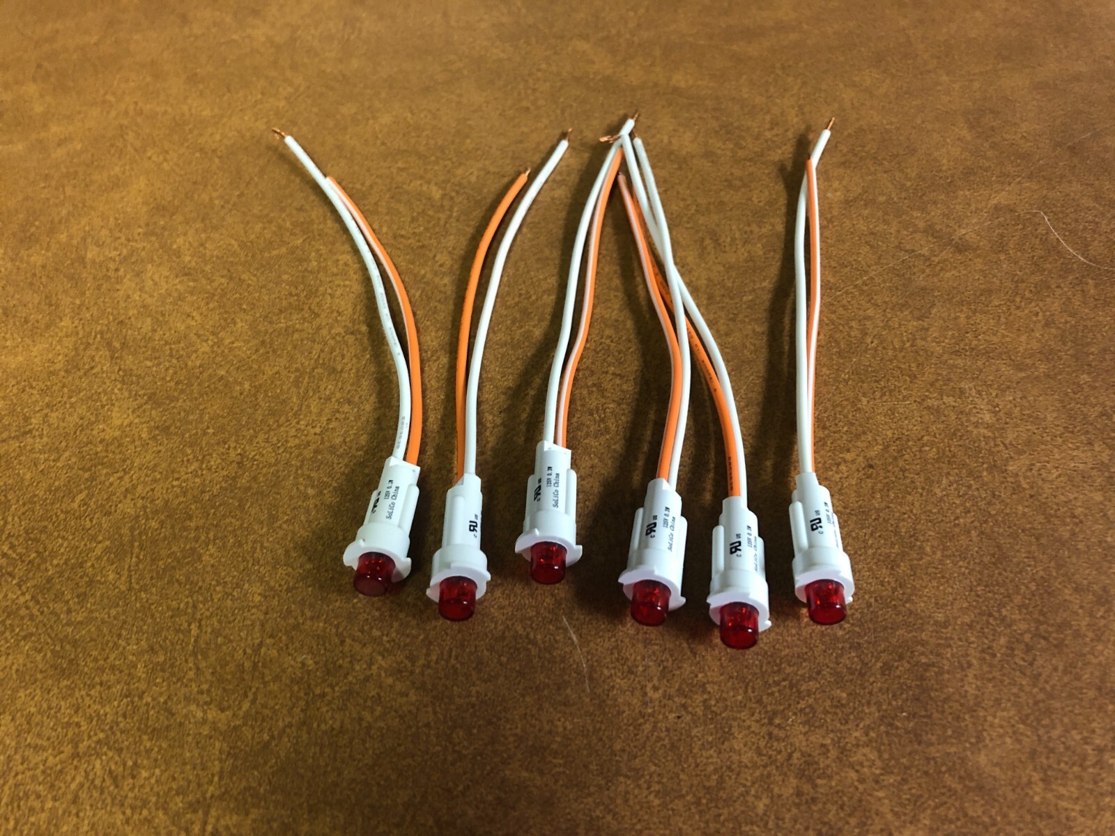 (6) SoLiCo 0509 Red Indicator Light 125V .3W | eBay