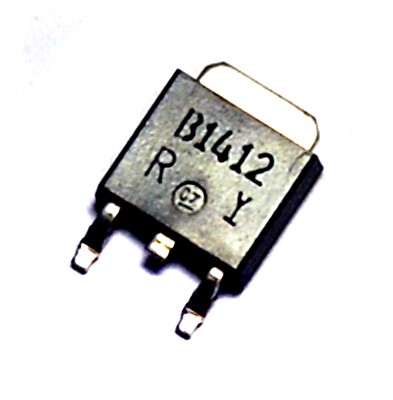 10pc SMD PNP High Current Power Transistors 2SB1412 B1412 SC-63 20V 5A ...