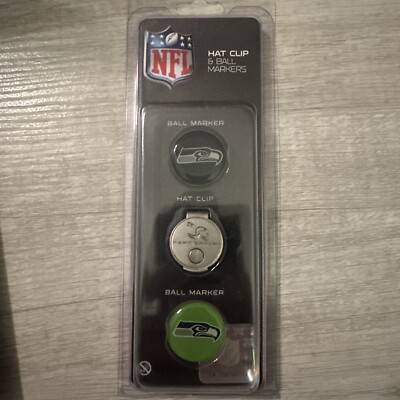 Team Effort NFL Hat Clip - Seattle Seahawks Golf Ball Markers | eBay