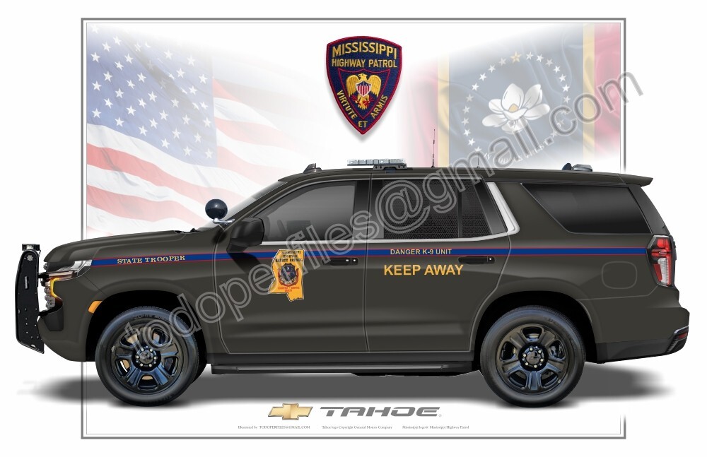 Mississippi Highway Patrol Cars