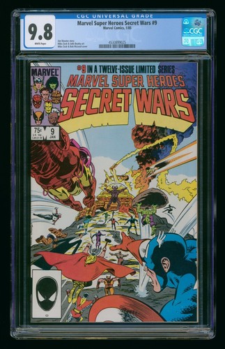 SECRET WARS #9 (1985) CGC 9.8 WHITE PAGES | eBay