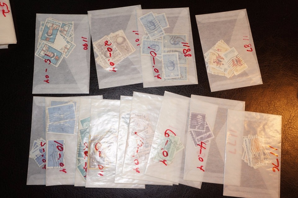 A Small Collection of USA Stamps (SC 1033 - 1599) Lot of 1000+ Stamps ...
