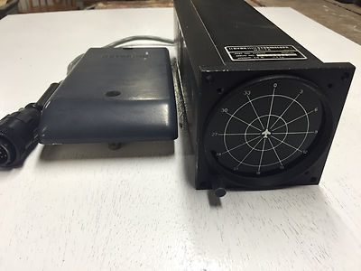 Ryan Stormscope WX-7A Display Indicator P/N: 278D02, Antenna 378 and ...