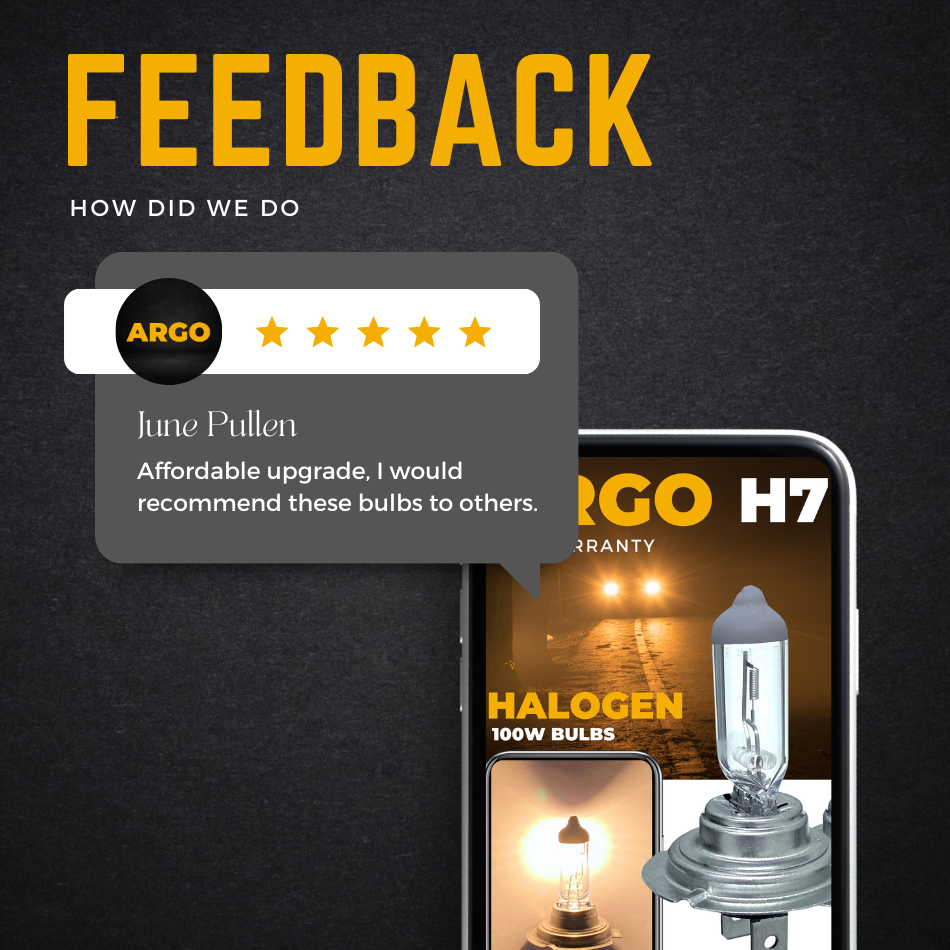 2x H7 Halogen 100w Clear Upgrade Super Light Bulb High Low Beam ...