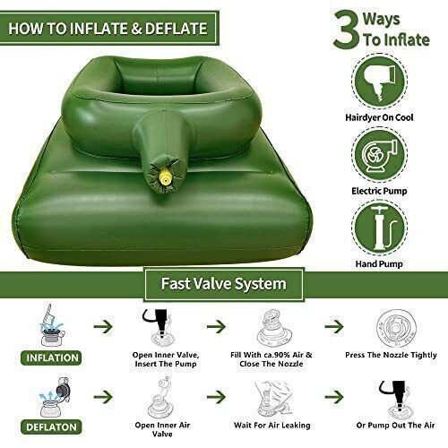 PVC Pool Floats Toys Lightweight Inflatable Floating Tank for Summer ...