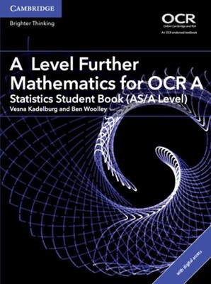 A Level Further Mathematics for OCR A Statistics Student Book (AS | eBay UK