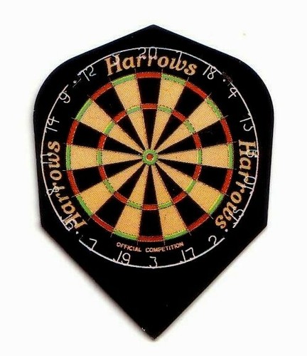 Harrows Quadro Dart Flights "Dartboard" | eBay