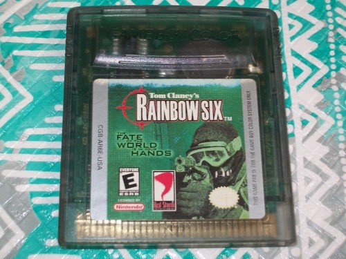 Tom Clancy's Rainbow Six (Nintendo Game Boy Color) GBC Authentic ...