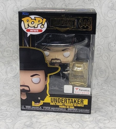 Funko Pop! WWE Undertaker Hall Of Fame #144 - Fanatics Exclusive | eBay