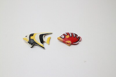 playmobil ocean fish x2 use 4910 4479 4488 3951 3953 diver sea reef | eBay