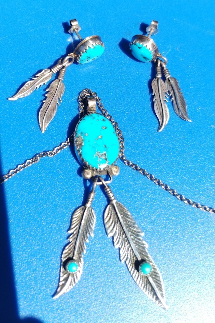 vintage navajo mike chee - Gem
