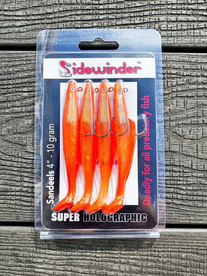 Various Match Fish Simple & Sidewinder Bass Cod Pollock Soft Lures ...