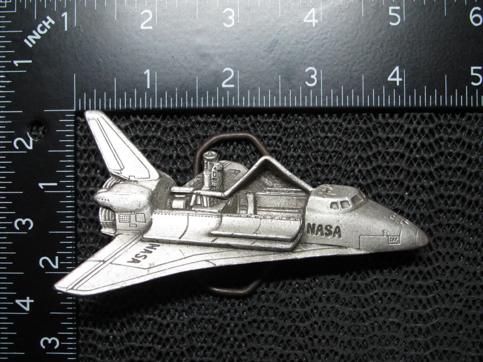 NASA SPACE SHUTTLE CUT OUT BELT BUCKLE! VINTAGE! RARE… - Gem