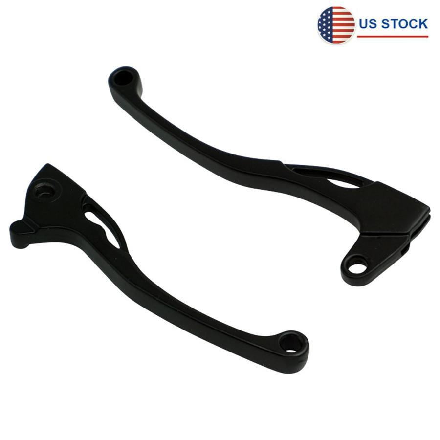 1 Pair Black Aluminum Alloy 8mm Motorcycle Handle Brake Lever w/Clutch ...