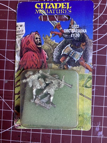 OOP Citadel Warhammer 40k Rogue Trader LE22 Space Orc Bazooka BNIB ...