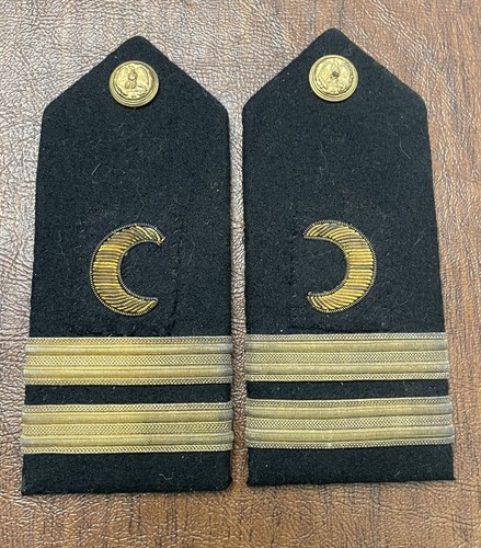 Original Military Post-WW2 US Marine Shoulder Boards - Pair Of 2 | eBay