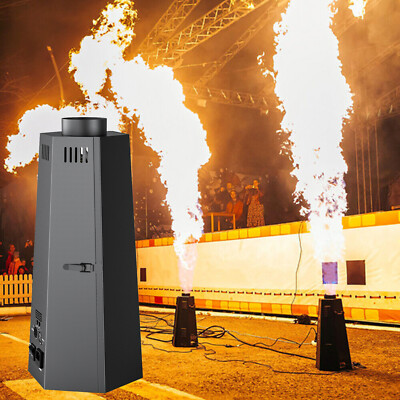 200W Fire Machine Stage Effect Dmx Flame Thrower Flame Projector DJ ...