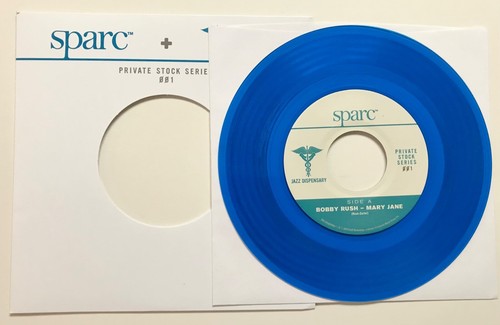 BOBBY RUSH: Mary Janes RUSTY BRYANT: Fire Eater (Blue Vinyl 7" Single ...