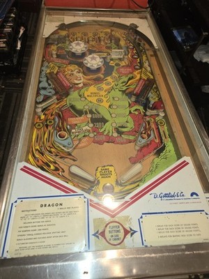 Dragon Pinball Machine | eBay