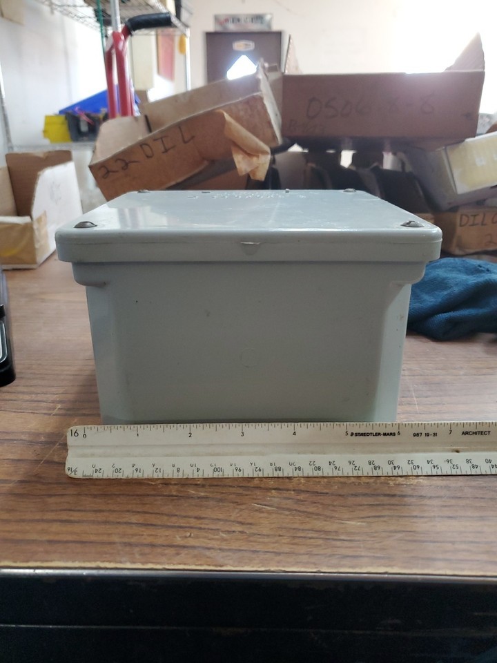 SCEPTER JB664 6X6X4 Junction Box with Gasket (VR17) | eBay
