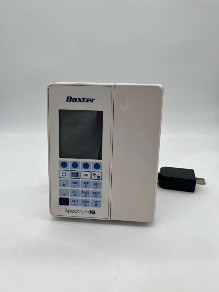 Baxter Sigma Spectrum IQ Infusion Pump w/ Power Supply / WARRANTY | eBay