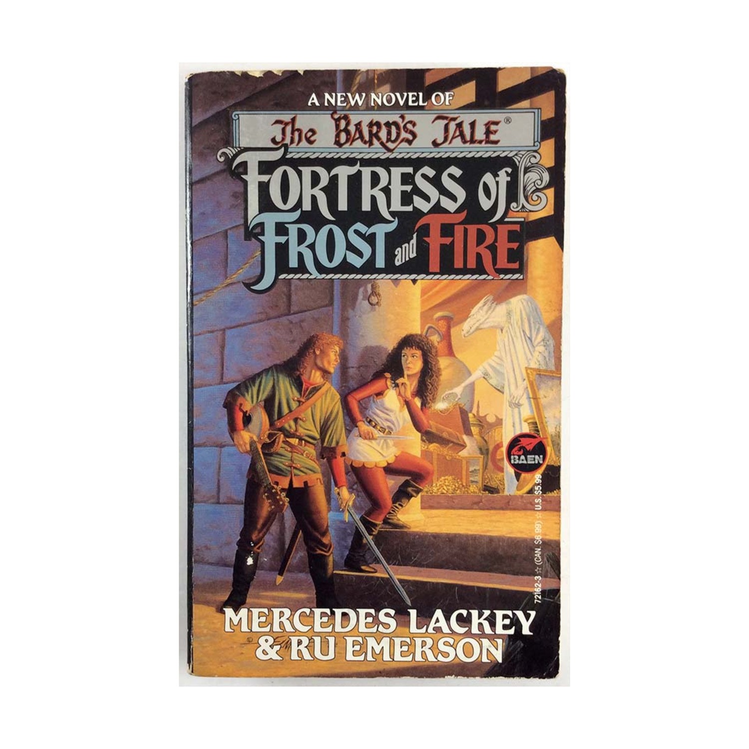 Baen Novel Bard's Tale - Fortress of Frost and Fire VG/VG+ 671721623 ...