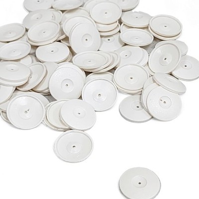 500 Pack - Plastic Cap Washers Use with Nails or Screws 1" Inch ...