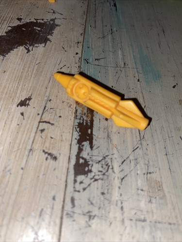Vtg GI Joe Cobra Locust Helicopter Rare Yellow Missile Part Replacement ...