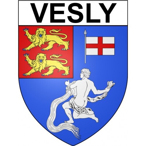 Vesly 27 ville Stickers blason autocollant adhésif | eBay