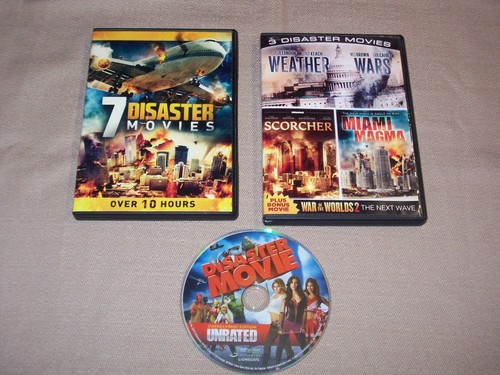 DVD Disaster movies, 12 movies, 4 discs, 16+ hours | eBay