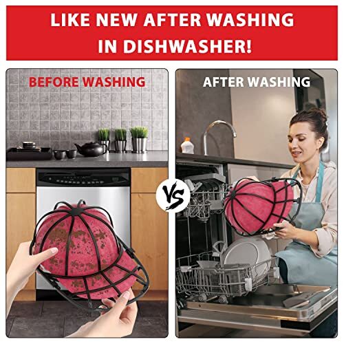 Hat Washing Frame Cage Baseball Cap Washer Protector for Washing ...