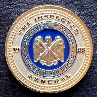 National Guard Inspector General Tony West Challenge Coin | eBay