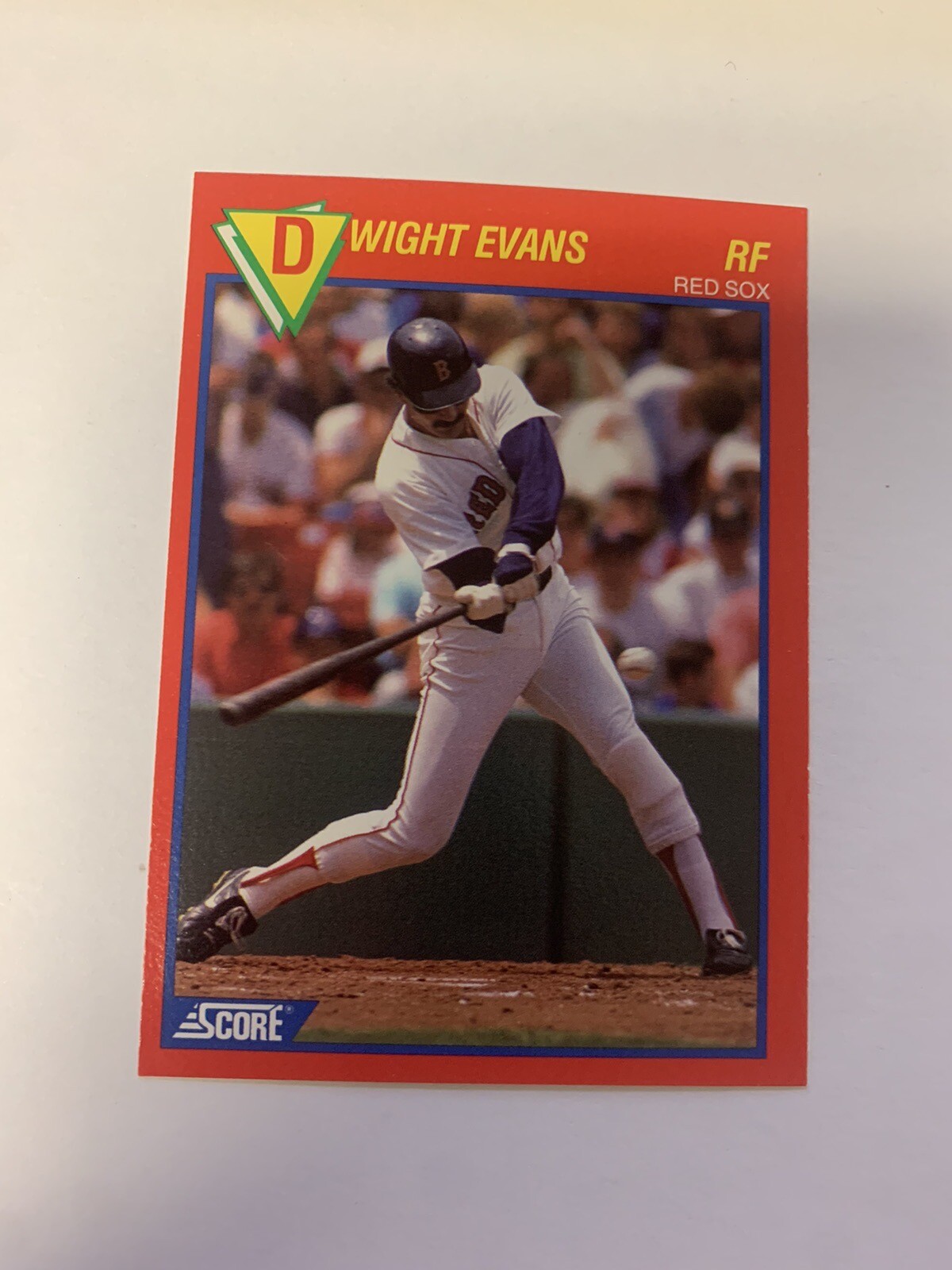 1989 Score Superstar Dwight Evans Boston Red Sox | eBay