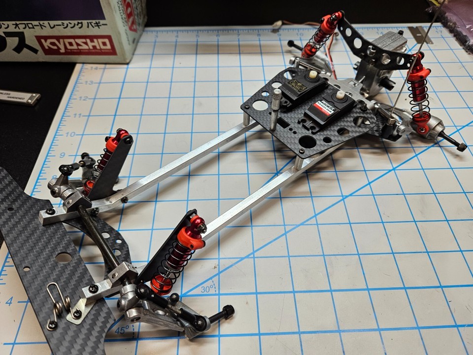 Vintage Kyosho Assault - 10-piece Carbon Fiber Upgrade Kit RC | eBay