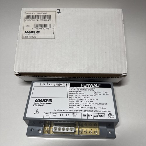 Teledyne Laars E0253400 Ignition Control Board, 24V New | eBay