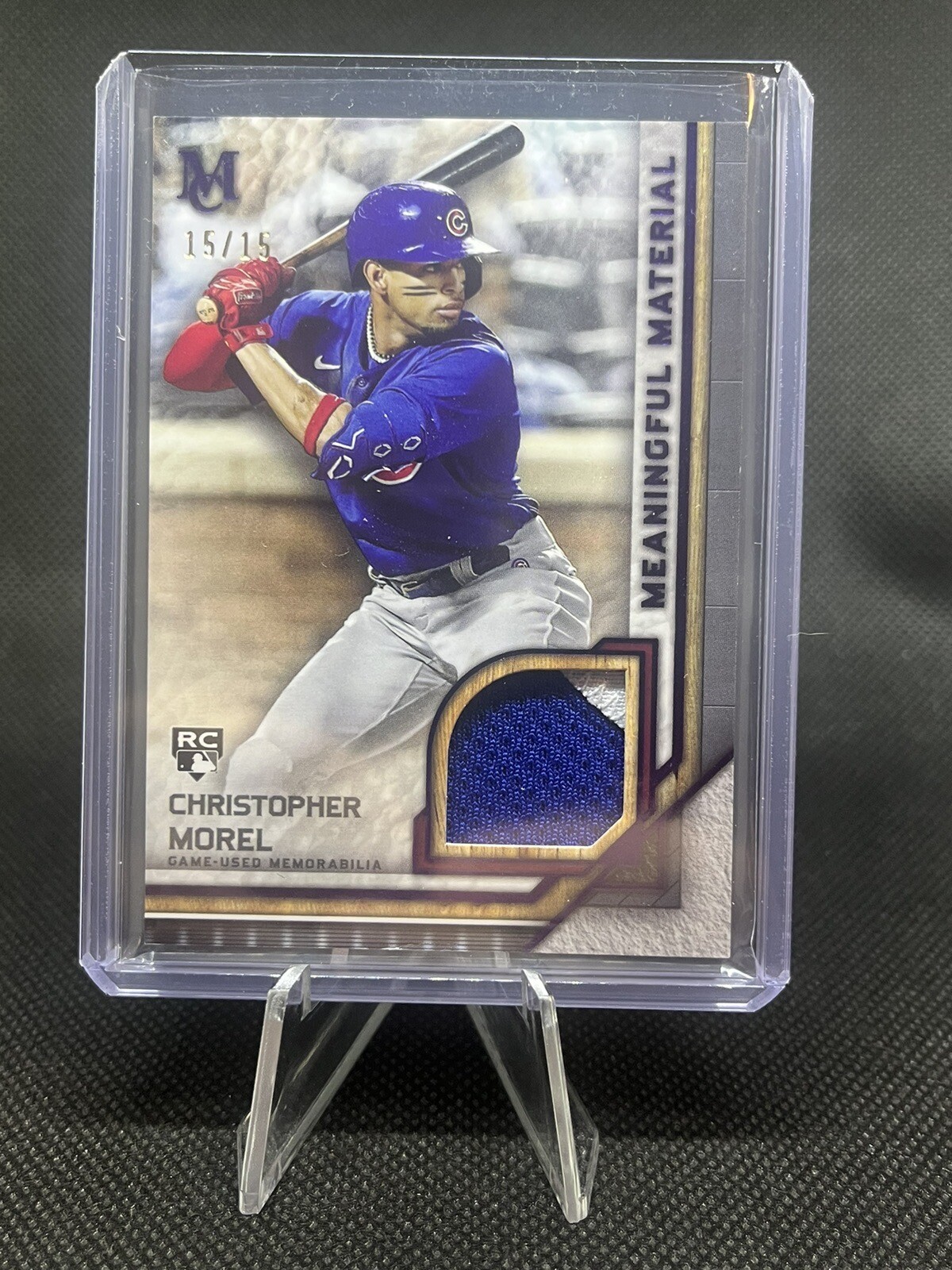 2023 Topps Museum Collection Christopher Morel Meaningful Material #MMR ...