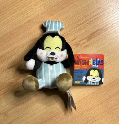 Conductor Goofy Disney Parks Wishables Plush Mickey & Minnie Runaway ...