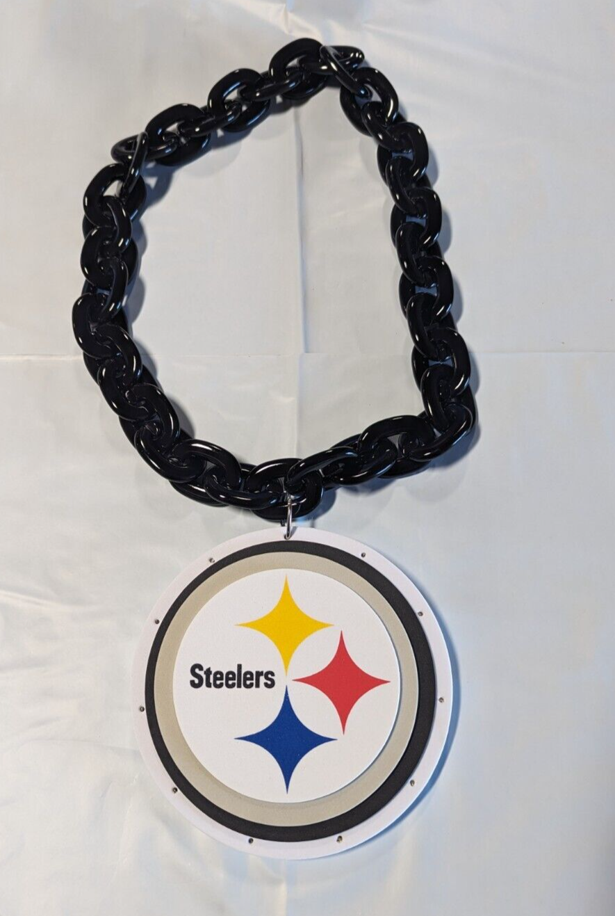 Pittsburgh Steelers Foam Fan Chain - LIGHT UP - Team LED Necklace Big ...