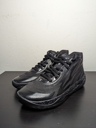 PUMA MELO MB.02 "Oreo" Black White Oreo Basketball 379425-01 GS Youth ...