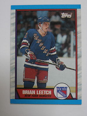 1989-90 Topps #136 Brian Leetch *Rookie Card* | eBay