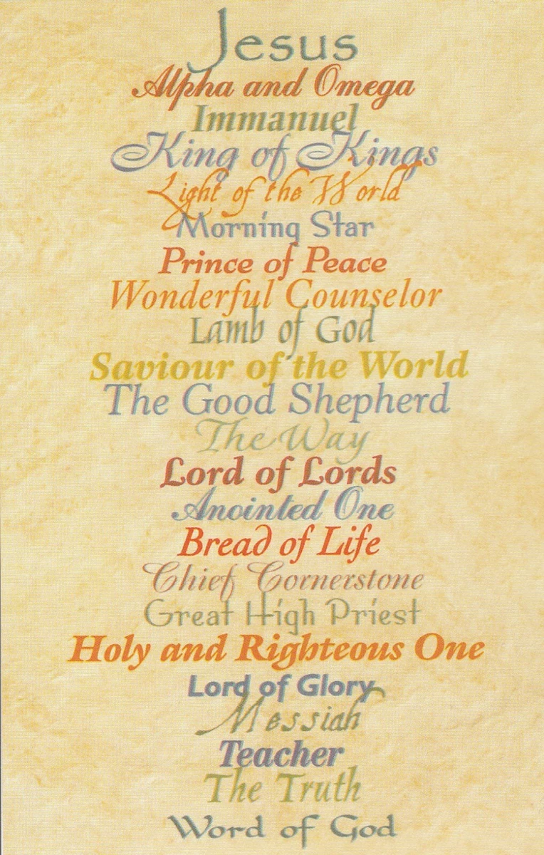 Names Of Christ In Scripture
