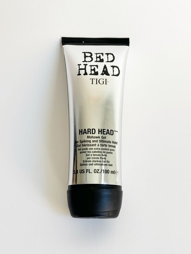 TIGI Bed Head Hard Head Mohawk Gel For Spiking & Ultimate Hold 3.4 fl ...
