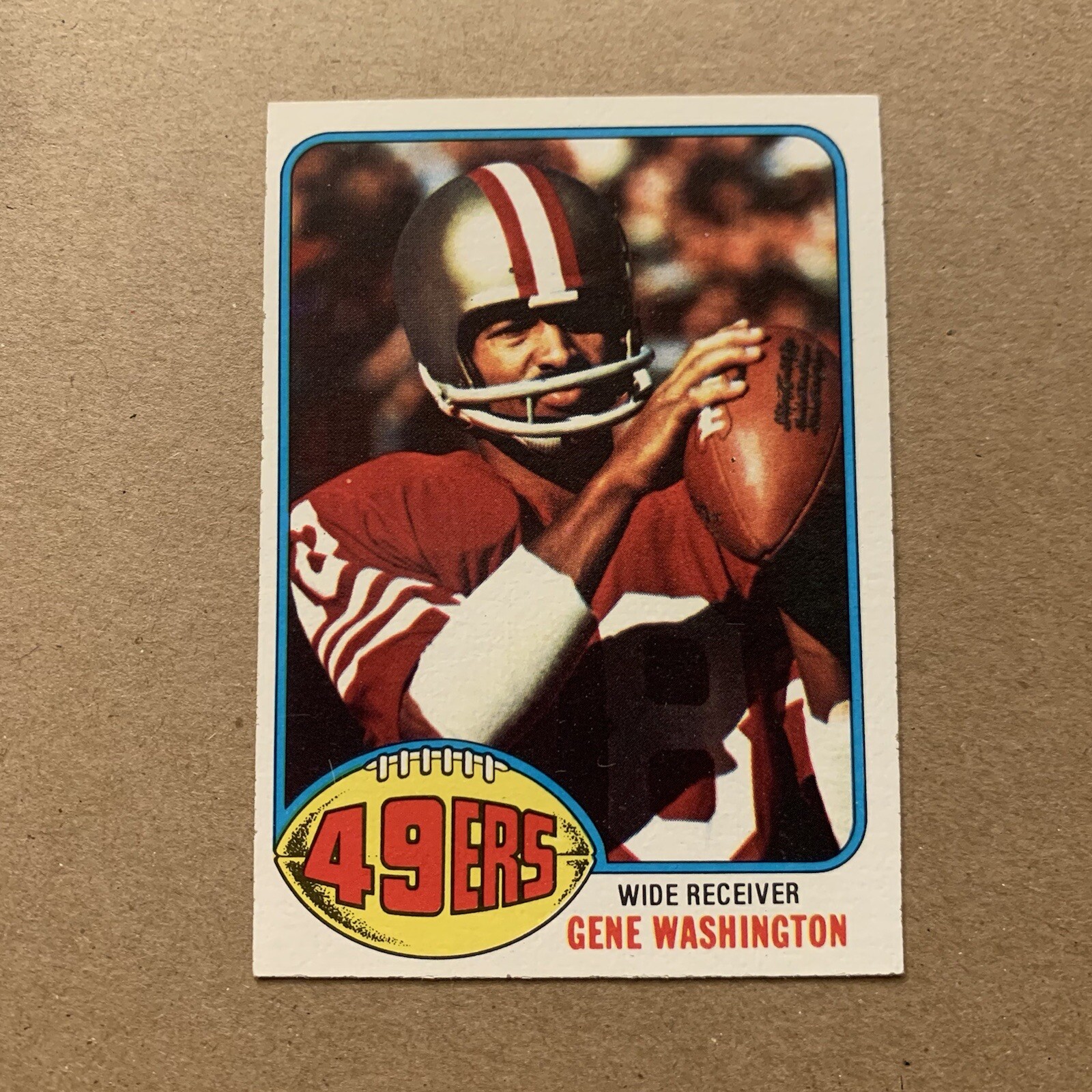 1976 Topps Gene Washington # 418 San Francisco 49ers Niners Football ...