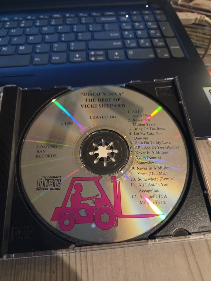 4066 - CD - Super Rare - Vicky Shepard - Disco N Diva - Loading Bay ...