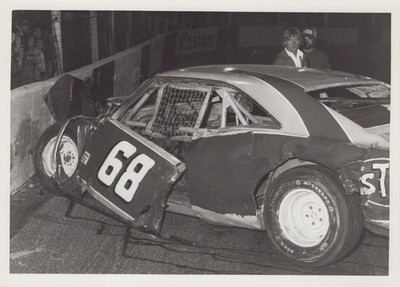 Rudy Pignataro Islip NY figure 8 crash scene 1979 - Himes Estate Photo ...