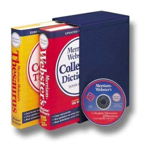 Merriam-Webster's Collegiate Reference Set by Inc. Staff Merriam ...
